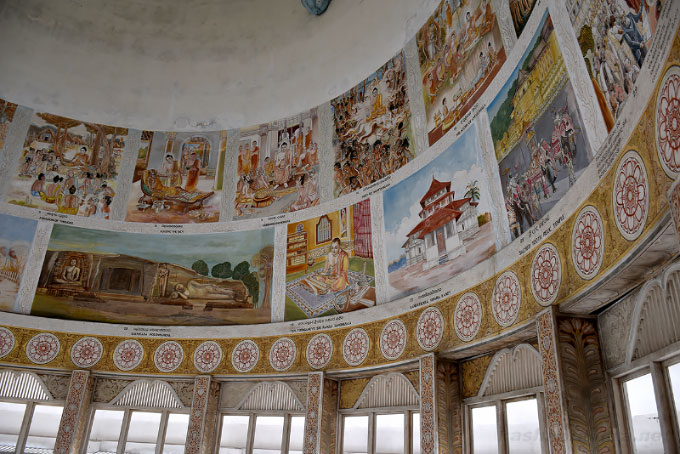 Sambodhi Chaitiya Stupa from the observation deck in Colombo: Is It ...